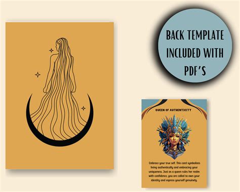 Printable Oracle Cards Oracle Deck Digital Oracle Cards Create Your