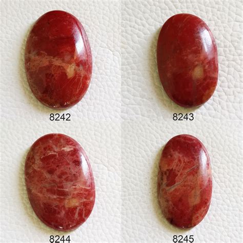 Roter Jaspis Edelstein Natürlicher Roter Stein Jaspis Lose Etsy