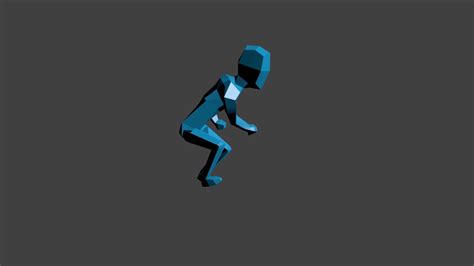 blender basic animation crouch youtube