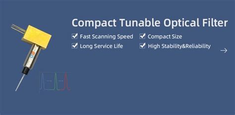 Photonics Tunable Filter Is Based On Mems And Grating Technology This Product Is Designed With