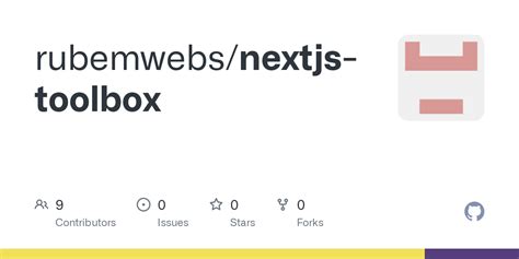 Github Rubemwebsnextjs Toolbox