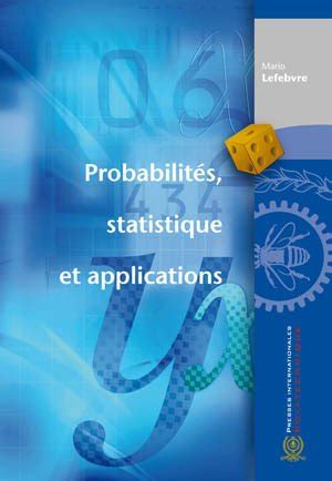 Probabilités statistique et applications Mario Lefebvre Amazon ca