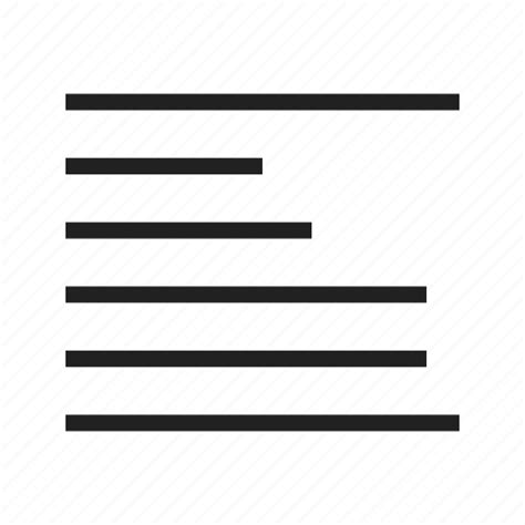 adjustment align alignment left paragraph text word icon