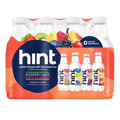 Hint Water Smashup Variety Pack 3 Bottles Each Of