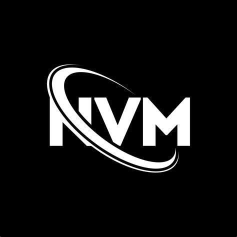 Nvm Logo Nvm Letter Nvm Letter Logo Design Initials Nvm Logo Linked With Circle And Uppercase