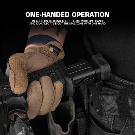 Big Foot One Hand Pistol Loading Assistant Black Onlyairsoft