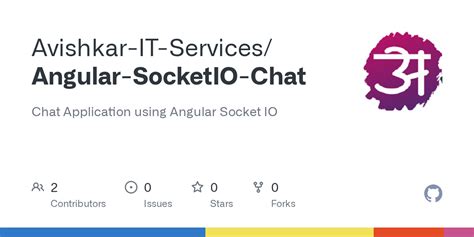 Github Avishkar It Servicesangular Socketio Chat Chat Application