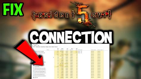 Resident Evil 5 – How to Fix Connection Issues – Complete Tutorial - YouTube