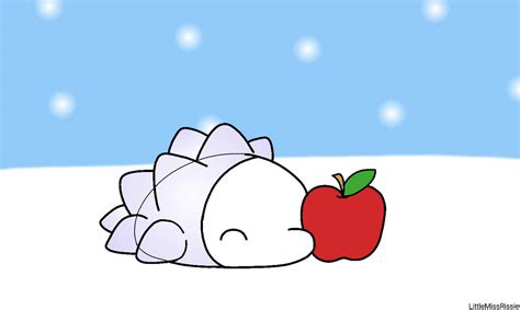 Snom Eating An Apple By Littlemissrissie On Deviantart
