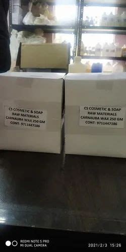 Solid Carnauba Wax Yellow Packaging Type Bag Grade Standard