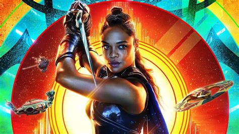 Tessa Thompson As Valkyrie In Thor Wallpaper Hd Movies 4k Wallpapers Images And Background