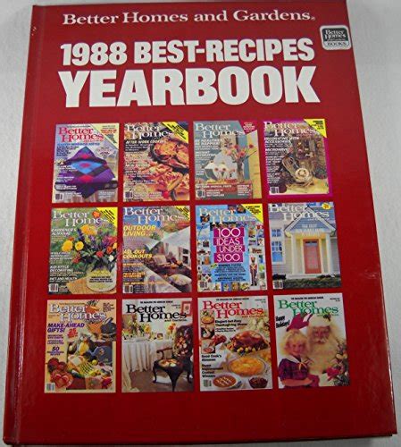 Better Homes And Gardens 1988 Best Recipes Yearbook De Eby Doris M Ed