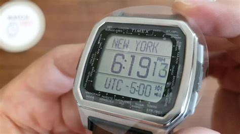 TIMEX Command Urban™ 47mm Leather Strap Watch, model TW2U92300VQ ...