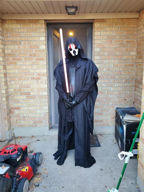 My Darth Nihilus Costume Cosplay R Starwars