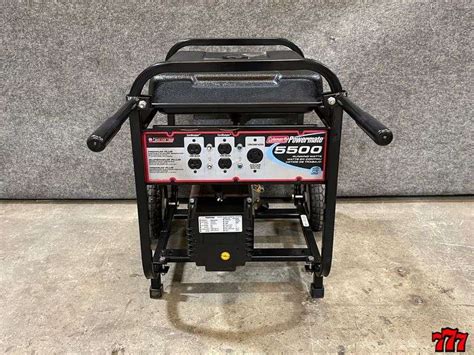 Coleman Powermate 5500 Generator 777 Auction Company