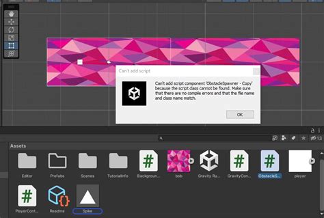 It Wont Let Me Add A Spawning Script To My Obstacle Runity