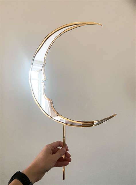 Giant Crescent Moon Christmas Tree Topper Suzanne Oddy Design