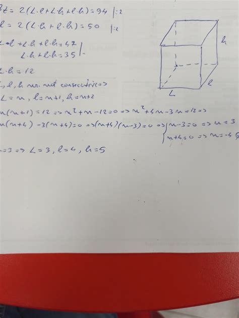 Dimensiunile Unui Paralelipiped Dreptunghic Sunt Numere Naturale