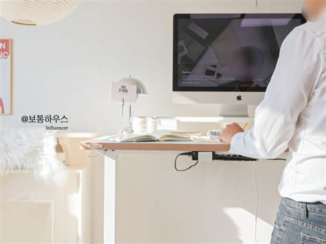 스탠딩 전동 높이조절 책상 가성비 모션데스크 추천 네이버 블로그