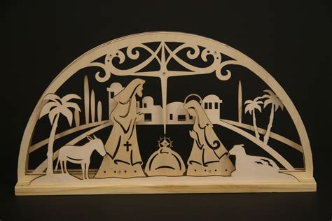 Laser Cut Nativity Christmas Stencils Scroll Saw Patterns Laser Art