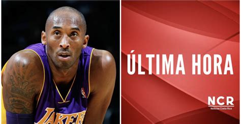 Muere La Leyenda Del Baloncesto Kobe Bryant Al Estrellarse En Un