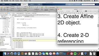 Matlab Affine Transformation