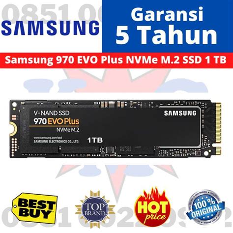 Jual Samsung 970 Evo Plus Nvme M2 1tb 1 Tb Ssd Di Seller Karya Megah