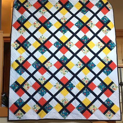 Primary Color Quilt Etsy Primary Color Quilt Etsy