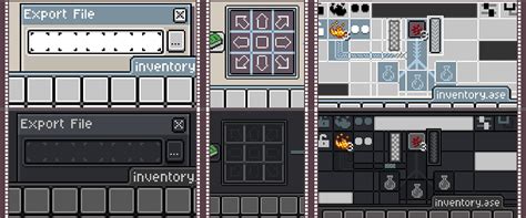 Aseprite Dark Light Ui For Minecraft Artwork Aseprite Community