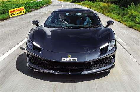 2022 Ferrari 296 Gtb India Review Drive Performance Powertrain Features Price