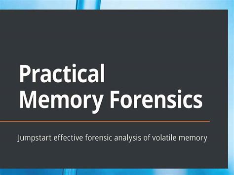 دانلود کتاب فارنزیک و تحلیل عملی حافظه کامپیوتر مجله علمی تفریحی بیبیس