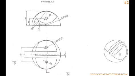CATIA Part Design Tutorial 2 Sketch Pad Pocket Pattern YouTube