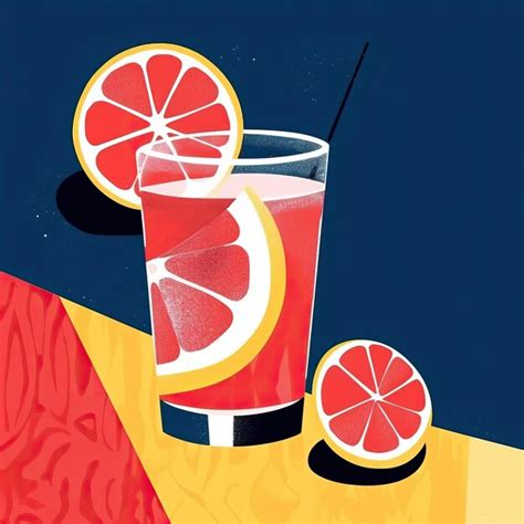 Premium Photo There Is A Glass Of Wine With A Slice Of Orange On The Rim