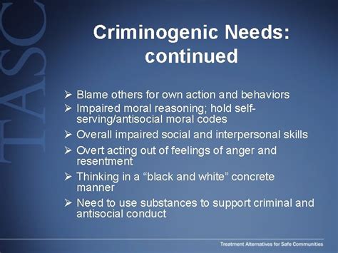 Criminal Thinking Addictive Thinking Presenter Phillip Barbour Master