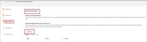 Creating Product Recommendation Model