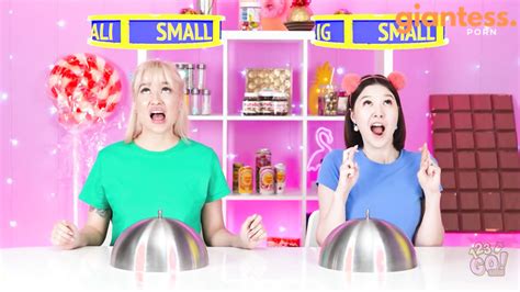 Big Vs Medium Vs Small Plate Challenge Eating 1000 Layers Of Food