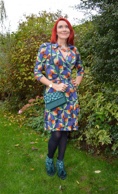 Geometric Print Wrap Dress Style With A Smile Link Up Artofit