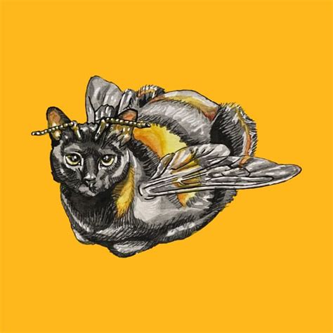 Bumblebee Cat Bumblebee T Shirt Teepublic
