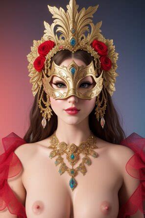 AI Masked Beauties 20116 3124459609 Costume Venice Carneval Mask