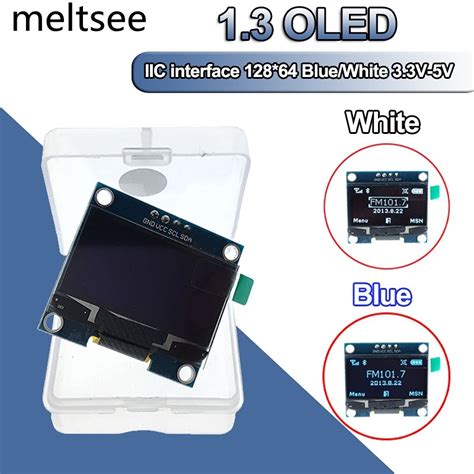 โมดูลหน้าจอ Oled 4pin 13 Inch 128x64 13 นิ้ว Oled Lcd Led 13 นิ้ว