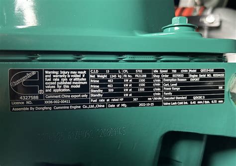 Cummins C550d5 550 Kva Generator Dpx 18522 Diesel Generatoren