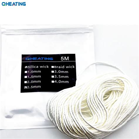 Qheating Professional Silica Wick 1 0mm 3 5mm For 5m Long For Ce4