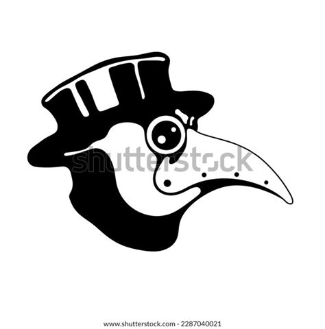 Vector Isolated One Single Plague Doctor Stock Vector Royalty Free