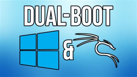 How To Dual Boot Windows 10 And Kali Linux YouTube