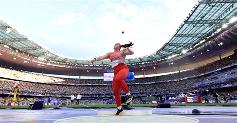 Womens Shot Put Final Athletics Olympic Games Paris 2024