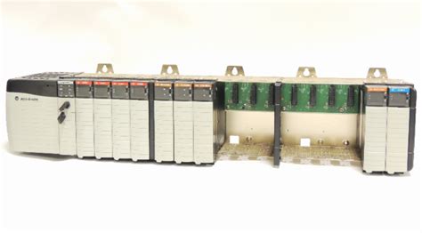 Used Allen Bradley Control Logix Slot PLC Rack L A I O