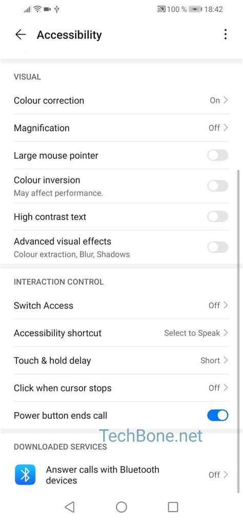 how to set touch and hold delay huawei manual techbone