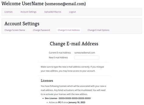 How To Change Your Email Address Onetastic