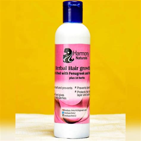 Herbal Hair Growth Oil Etsy