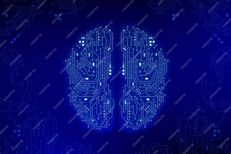 Premium Vector Gradient Brain Background